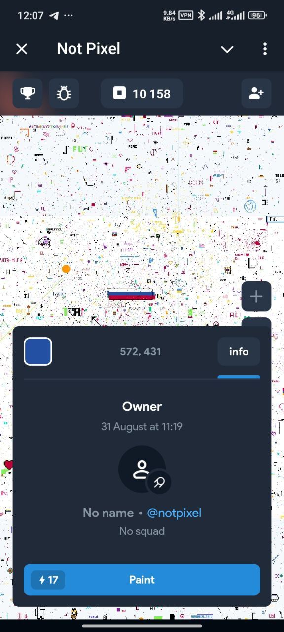 آموزش بازی نات پیکسل (not pixel)، بازی جدید نات کوین | همتاپی