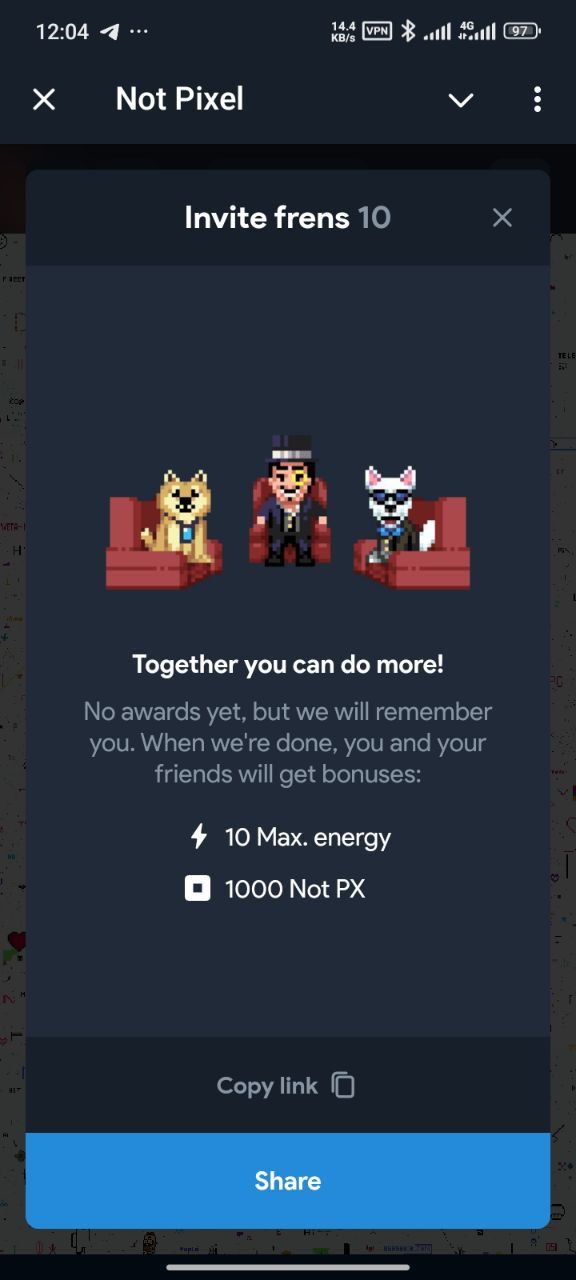 آموزش بازی نات پیکسل (not pixel)، بازی جدید نات کوین | همتاپی