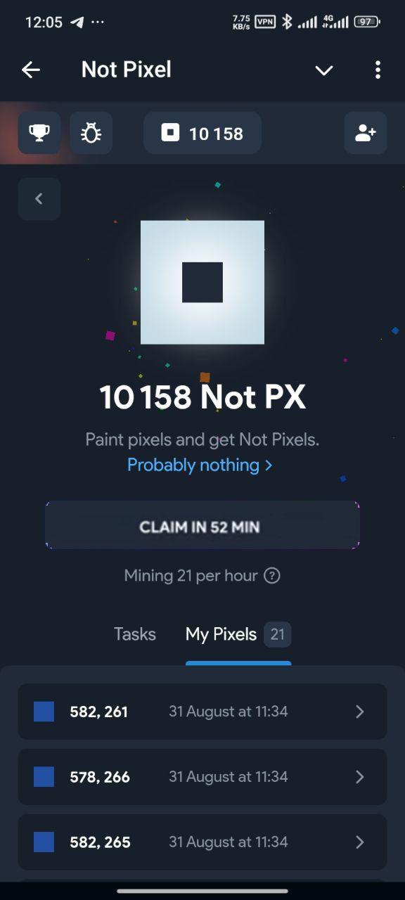 آموزش بازی نات پیکسل (not pixel)، بازی جدید نات کوین | همتاپی
